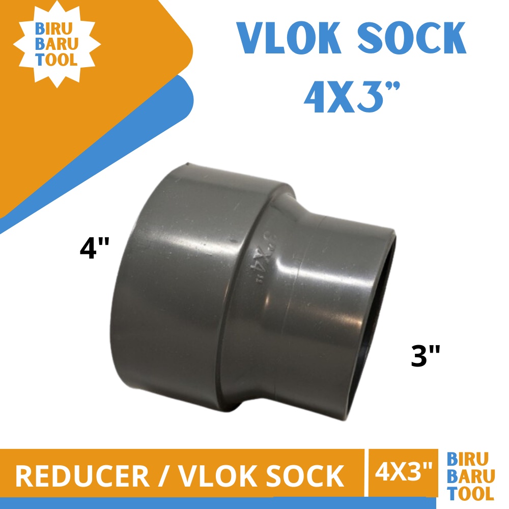 Jual Vlok Sok 4 x 3 - Plok Sock 4x3 - Reducer Socket 4" x 3" GREST AW ...