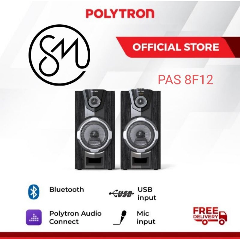 Jual Speaker Aktif Polytron Pas 8f12 Bluetooth Shopee Indonesia