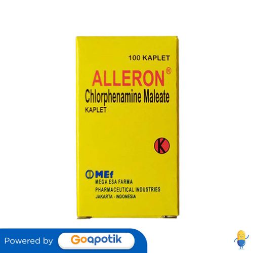 Jual Alleron 4 Mg Botol 100 Tablet | Shopee Indonesia