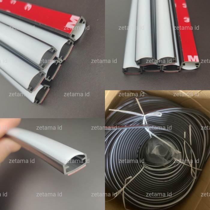 Jual Cover Karet Led Strip Lampu Alis Eyelid Motor/Mobil Silikon Cover ...