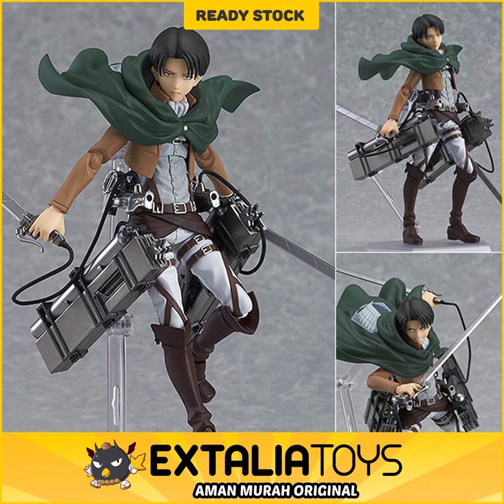 Jual GSC FIGMA 213 ATTACK ON TITAN - LEVI ACKERMAN | Shopee Indonesia