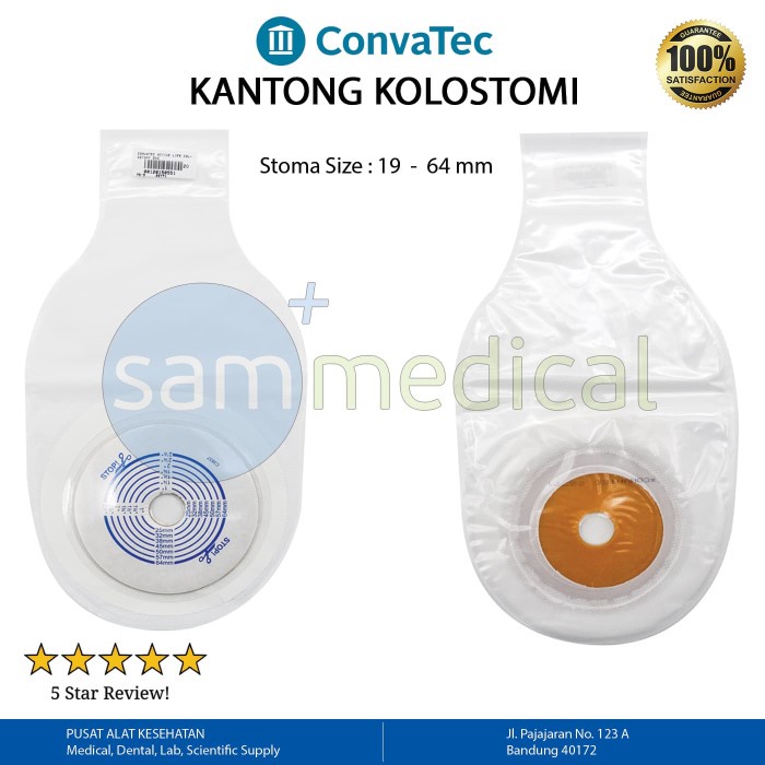 Jual Convatec Active Life Colostomy Bag / PCS | Shopee Indonesia