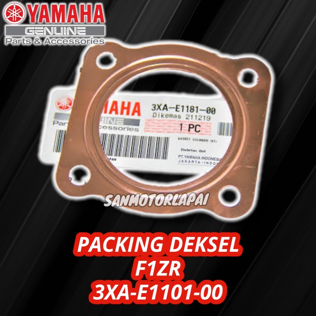 Jual Packing Deksel F1Zr 3Xa-E1181-00 YAMAHA | Shopee Indonesia