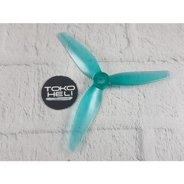 Jual HQProp Durable Prop 4x3x3 V2 PC Teal Propeller (2CW+2CCW) | Shopee ...