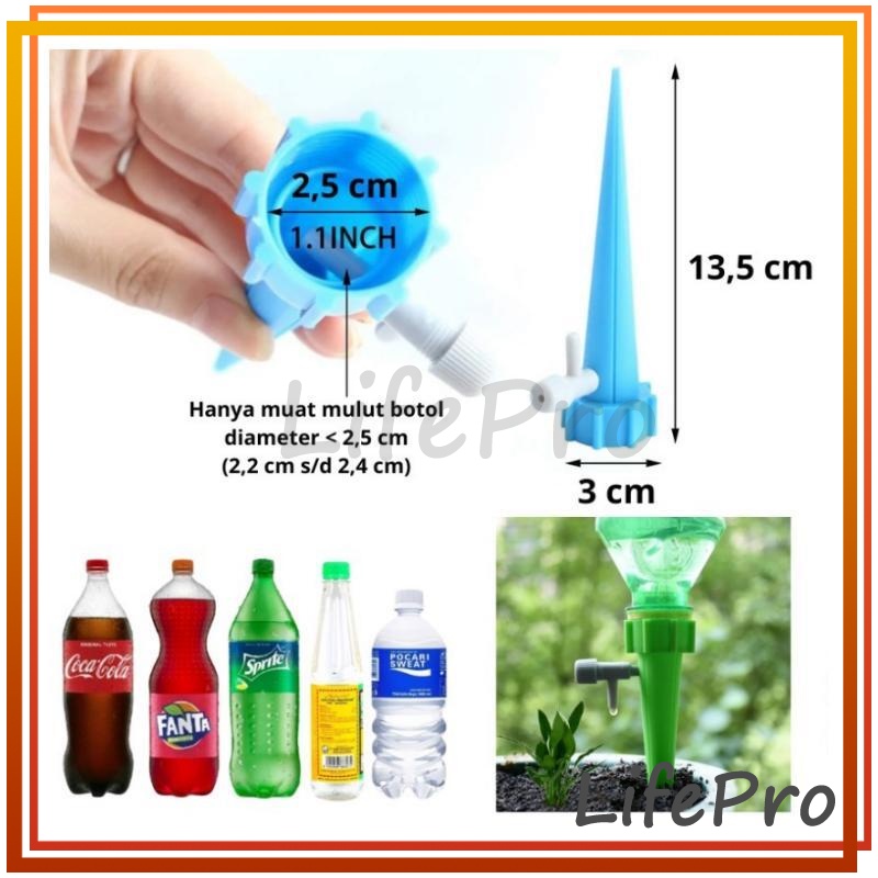 Jual Irigasi Tetes dengan Botol / Alat Siram Tanaman Otomatis / Irigasi ...