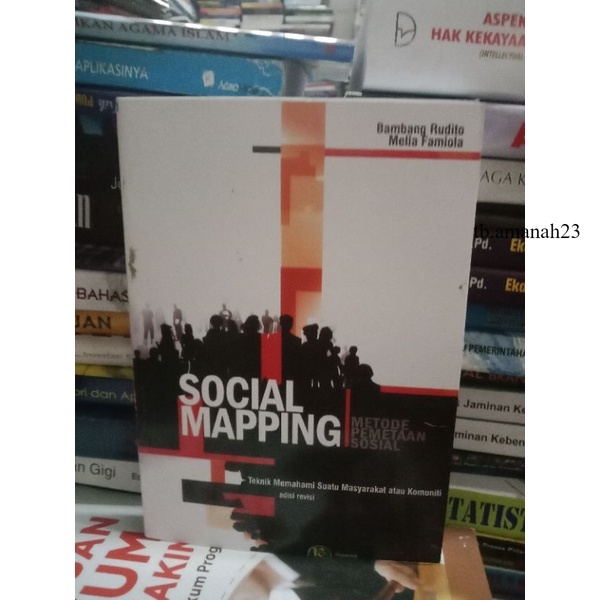Jual Buku Sosial Mapping By Bambang Rudito | Shopee Indonesia