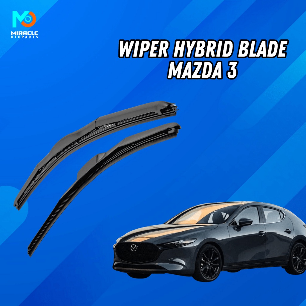 Jual Wiper Hybrid Blade Mazda 3 / Wiper Blade Hybrid 1 Set (Kiri dan ...