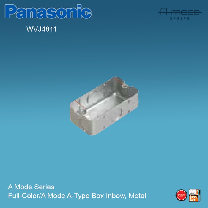 Jual Panasonic Full-Color/A Mode A-Type Box Inbow, Metal WVJ4811 ...