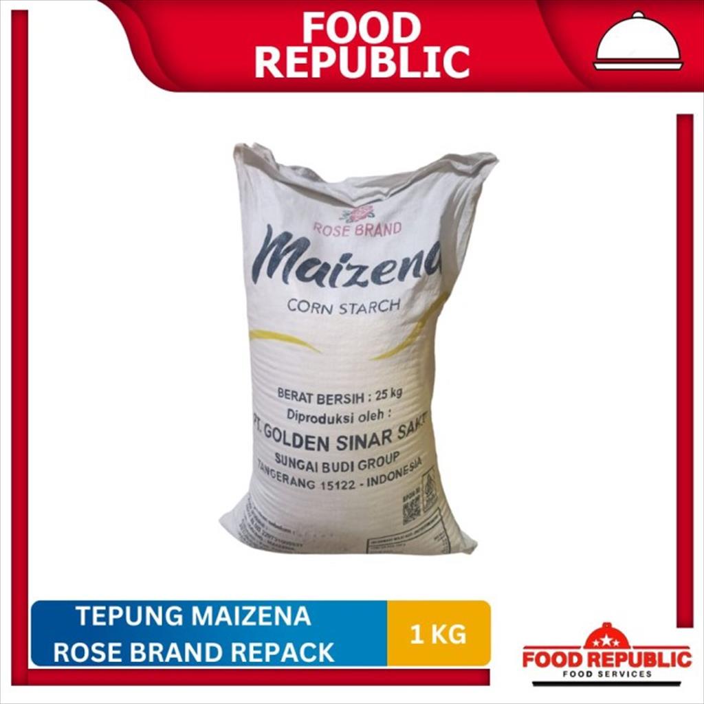 Jual Rose Brand Tepung Maizena Corn Strach 1 kg Repack Pati Jagung ...