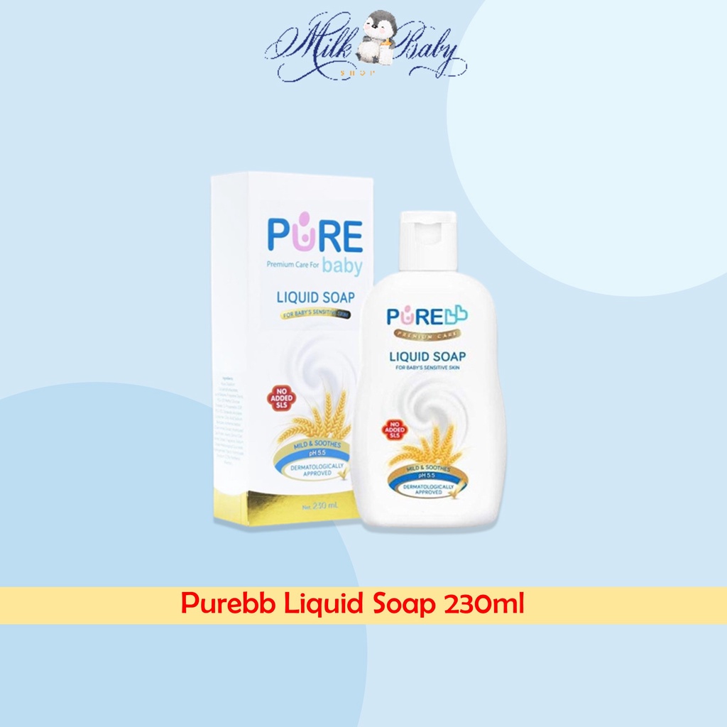 Jual Pure Baby Liquid Soap 230ml | Shopee Indonesia