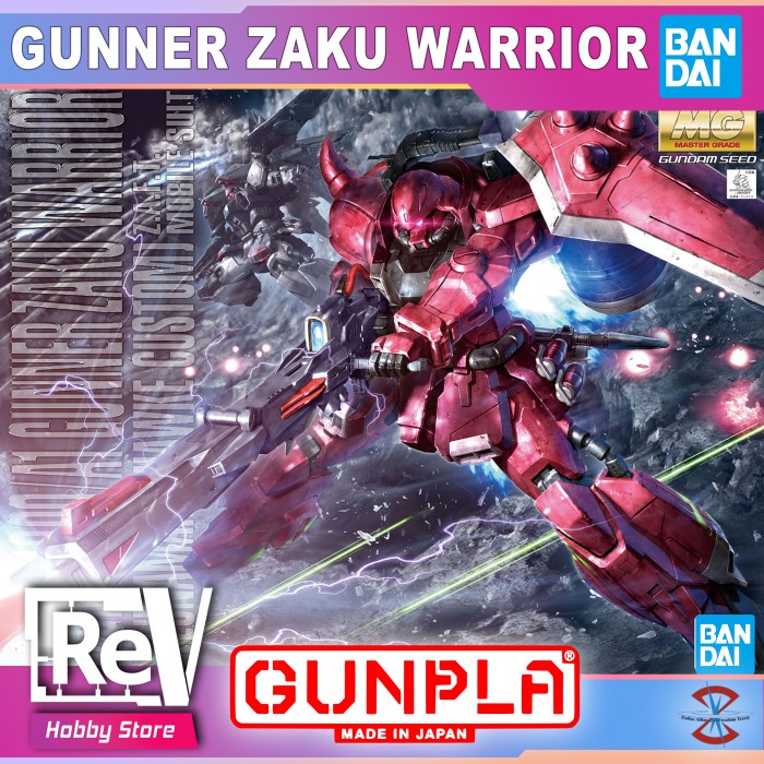 Jual MG GUNNER ZAKU WARRIOR BANDAI MASTER GRADE 1/100 | Shopee Indonesia
