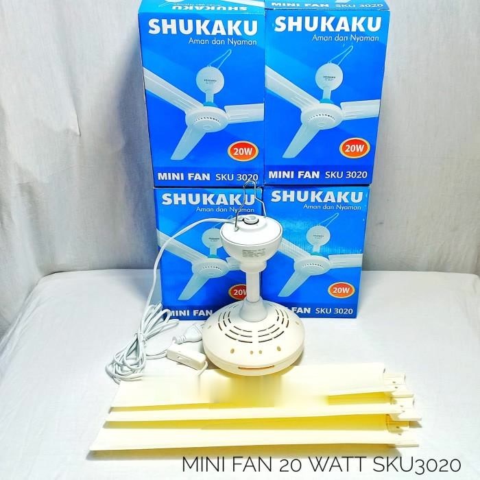 Jual Helifan Heli Fan Ceiling Fan Kipas Angin Gantung Shukaku Sku 3020 ...