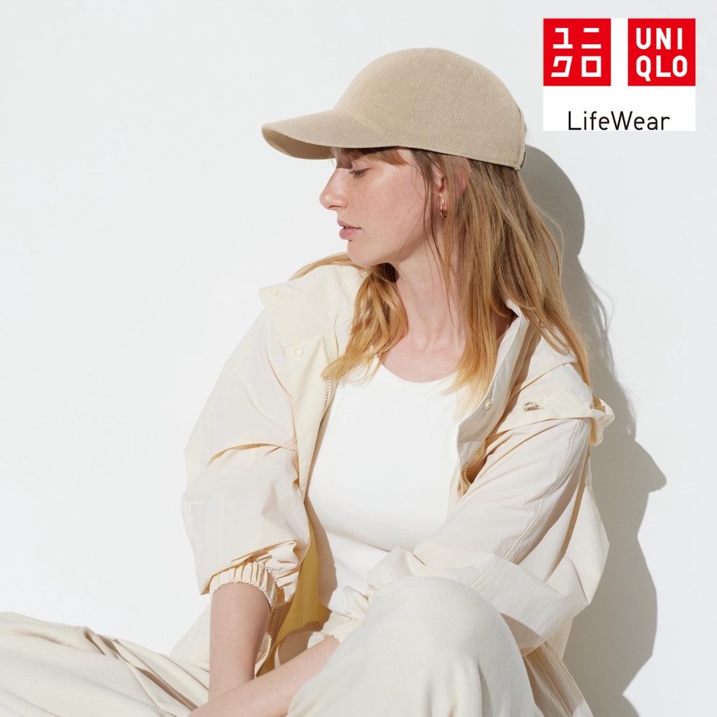 Jual Uniqlo Topi Rajut Proteksi Sinar UV | Shopee Indonesia
