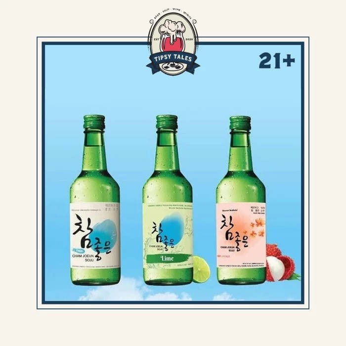 Jual Soju Chamjoeun ( Original / Lime / Leci ) 360ml | Shopee Indonesia