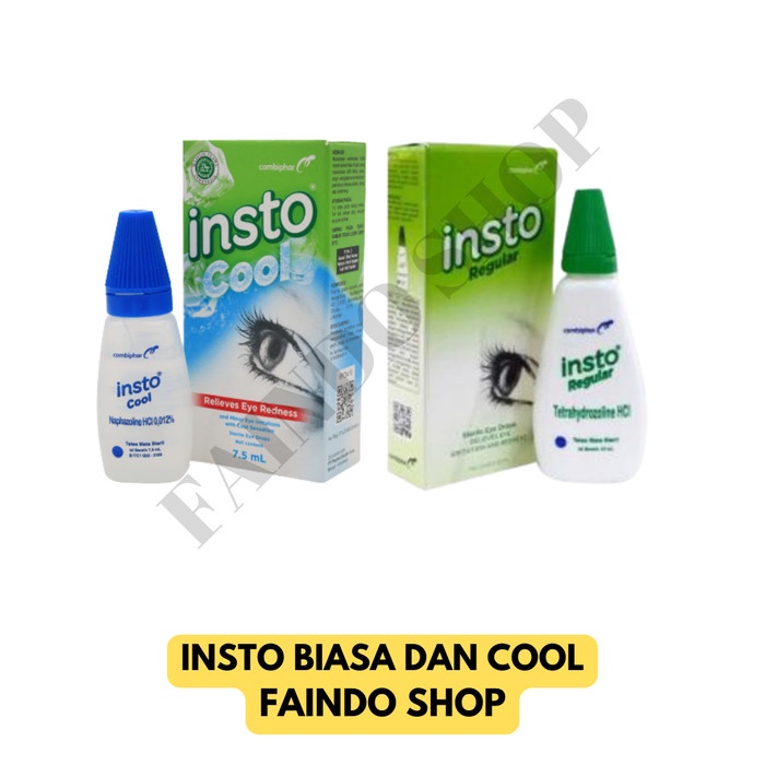 Jual Insto Biasa dan Cool Obat Tetes Mata | Shopee Indonesia