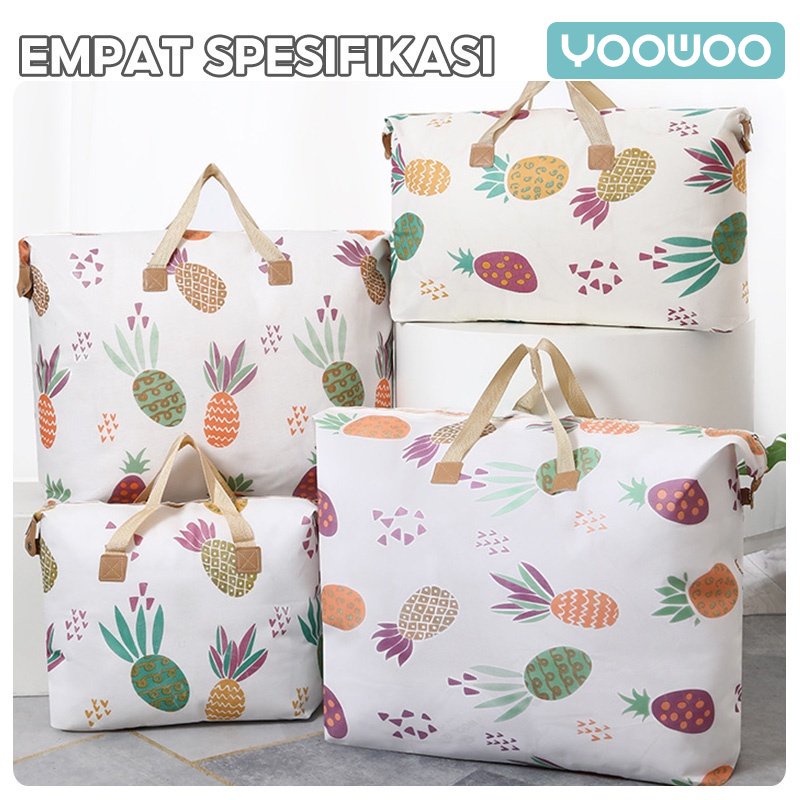 Jual YooWoo Storage Bag /Tas Tempat Penyimpanan Bed Cover Selimut /Tas ...