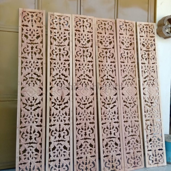 Jual Ukiran Kayu Loster Ornamen Ukir Jalosi Ornamen Ukir Jendela Kusen ...
