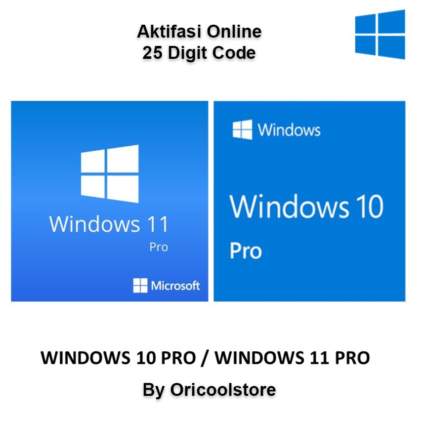 Jual Digital Windows 10 Pro Windows 11 Pro Original License Key Serial ...
