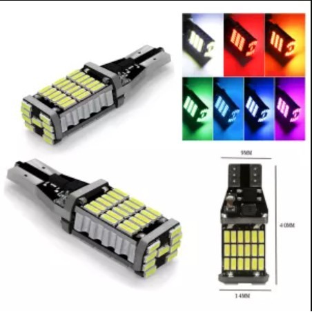Jual Lampu Led Dajjal Senja Sen Sein Mundur T10 T15 45 Led Dajjal Canbus High Quality Super ...
