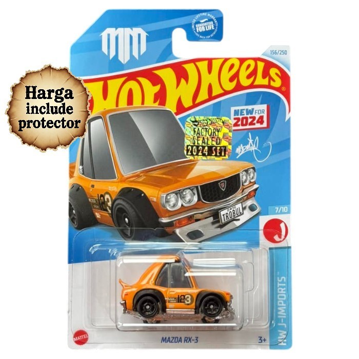 Jual Tooned Mazda RX-3 Orange Hotwheels Factory Sealed 2024 | Shopee ...