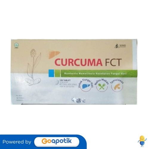 Jual Curcuma Fct Box 120 Tablet | Shopee Indonesia