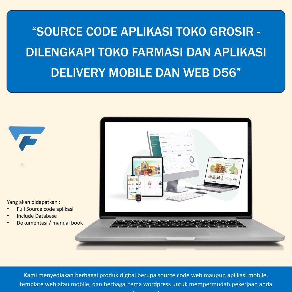 Jual SOURCE CODE APLIKASI TOKO GROSIR - DILENGKAPI TOKO FARMASI DAN ...
