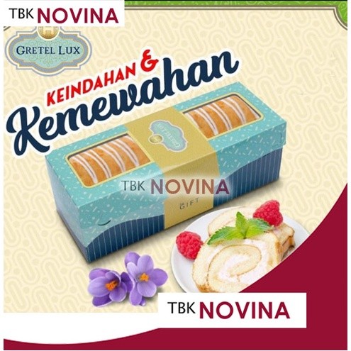 Jual KOTAK KUE BOLU GULUNG/ BOX CAKE BOLU/ DUS BOLU KUE ULANG TAHUN ...