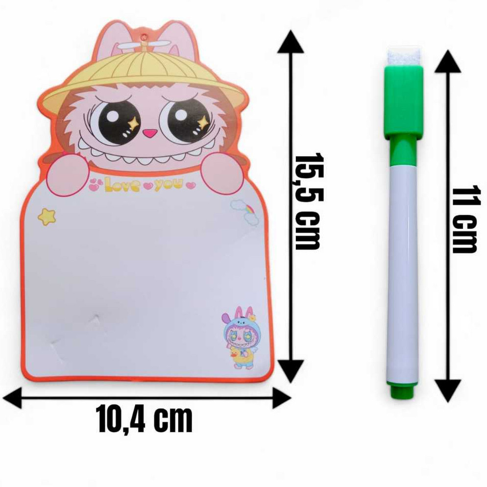 Jual MAINAN EDUKASI PAPAN TULIS +SPIDOL+PENGHAPUS / SABAK SPIDOL LABUBU ...