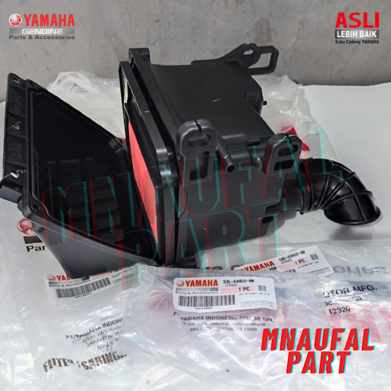 Jual Box Bok filter Set Assy Rumah saringan udara Mio soul pnp Fino ...