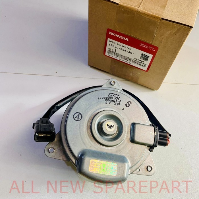 Jual Motor Fan Dinamo Extra Fan Radiator Honda 19030-68A-A01 All New ...
