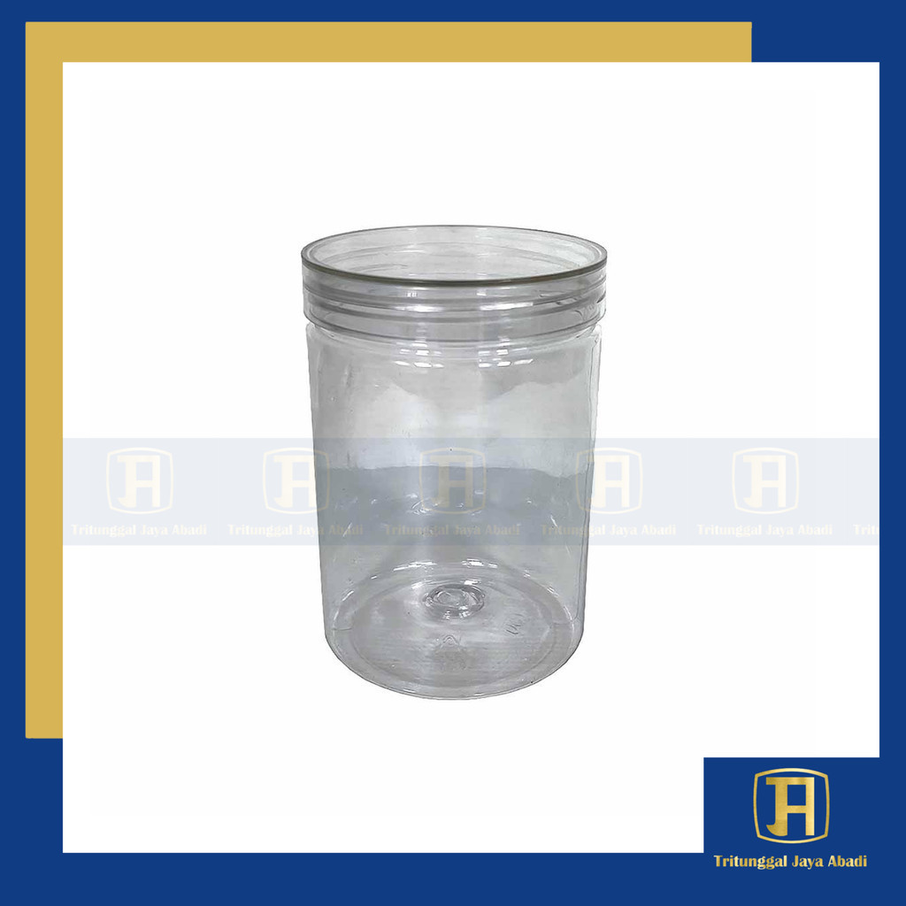 Jual Toples Tabung Silinder Premium 750ml PET Tutup Bening SS Isi 10pcs | Shopee Indonesia