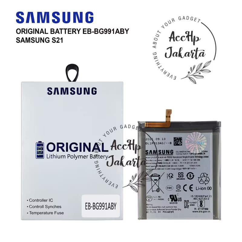 Jual BATTERY BATU BATRE BATRAI BATERAI Samsung Galaxy S21 EB-BG991ABY i S21 100% ORIGINAL ...