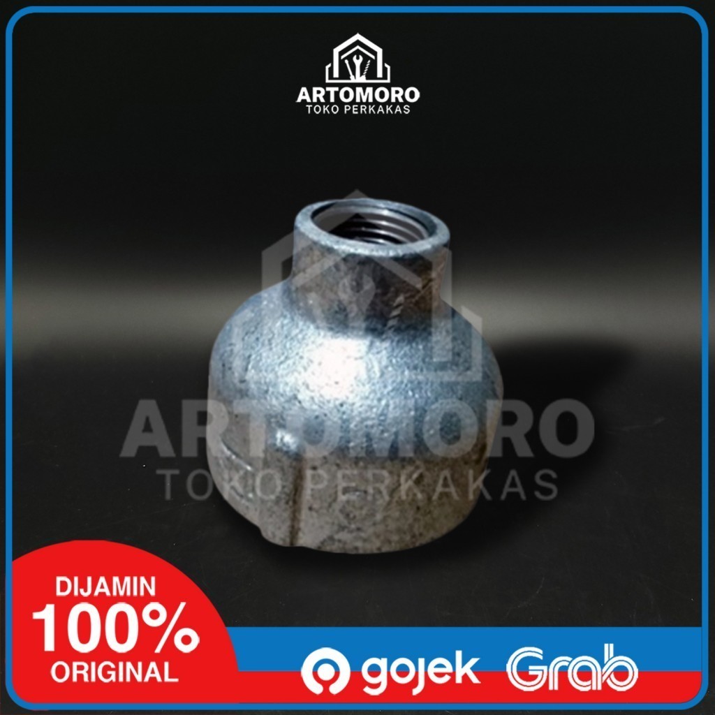 Jual Verlop Socket Galvanis 2 x 3/4inch | Shopee Indonesia