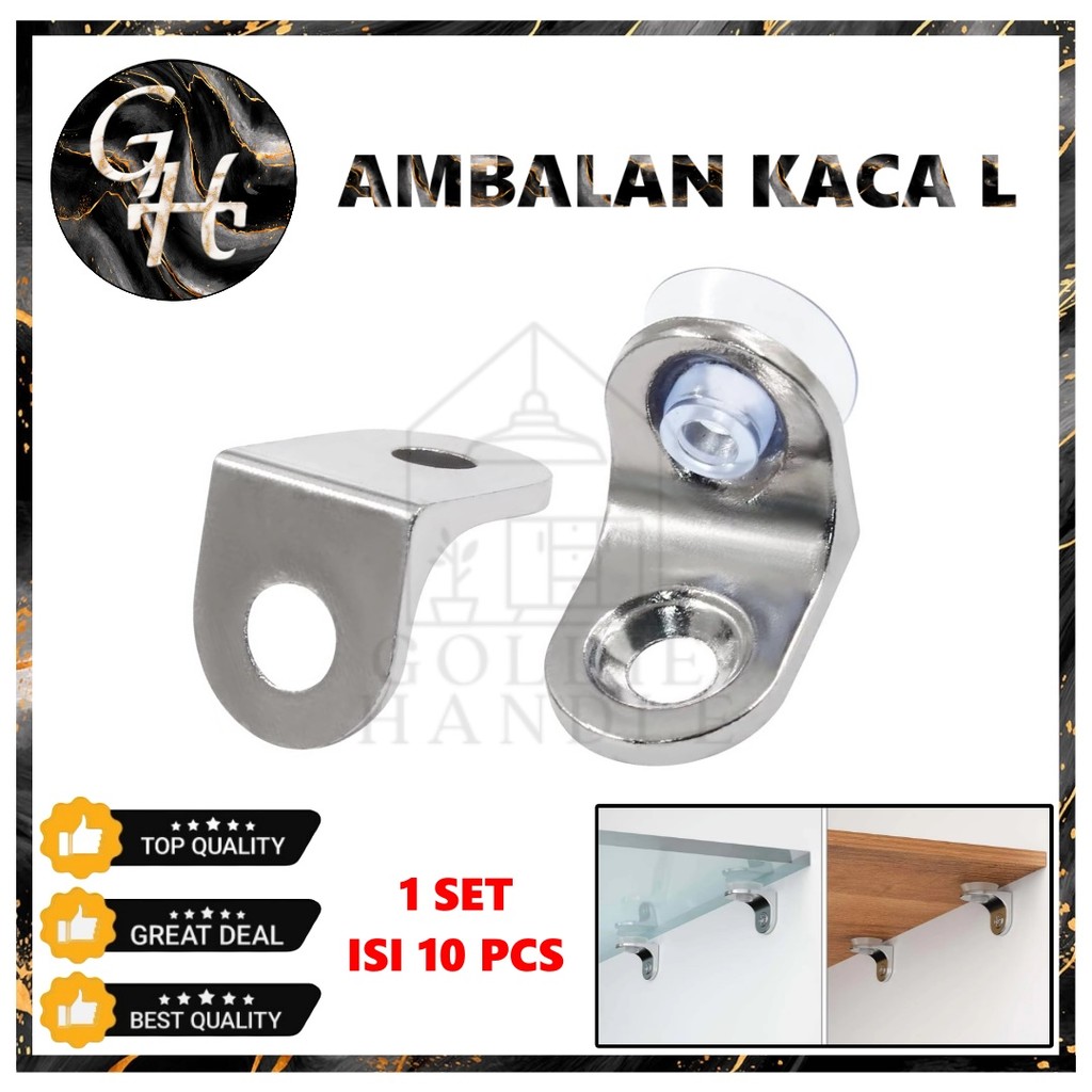 Jual Ambalan Cop Penyangga Kaca L Tebal Ambalan Kaca Siku Plat L ...