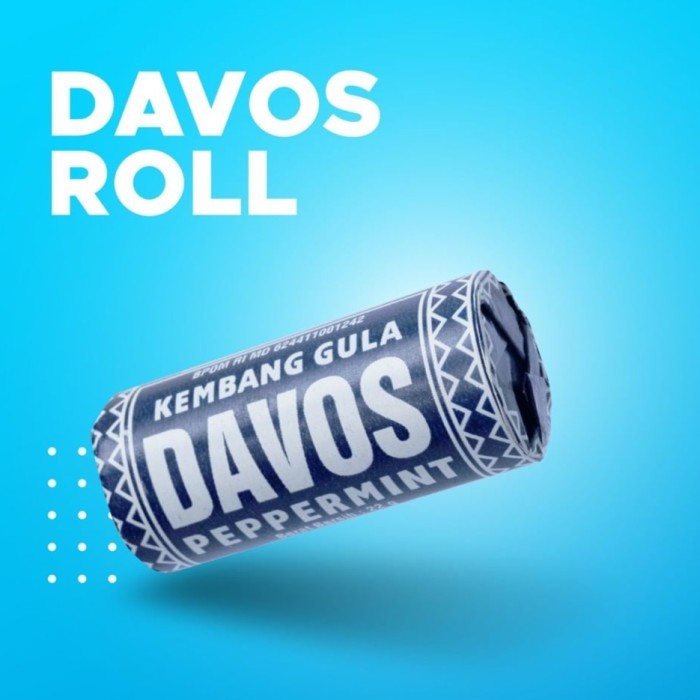 Jual Permen Jadul Rasa Mint Merk Davos Oleh Oleh Khas Purbalingga - Davos Roll | Shopee Indonesia