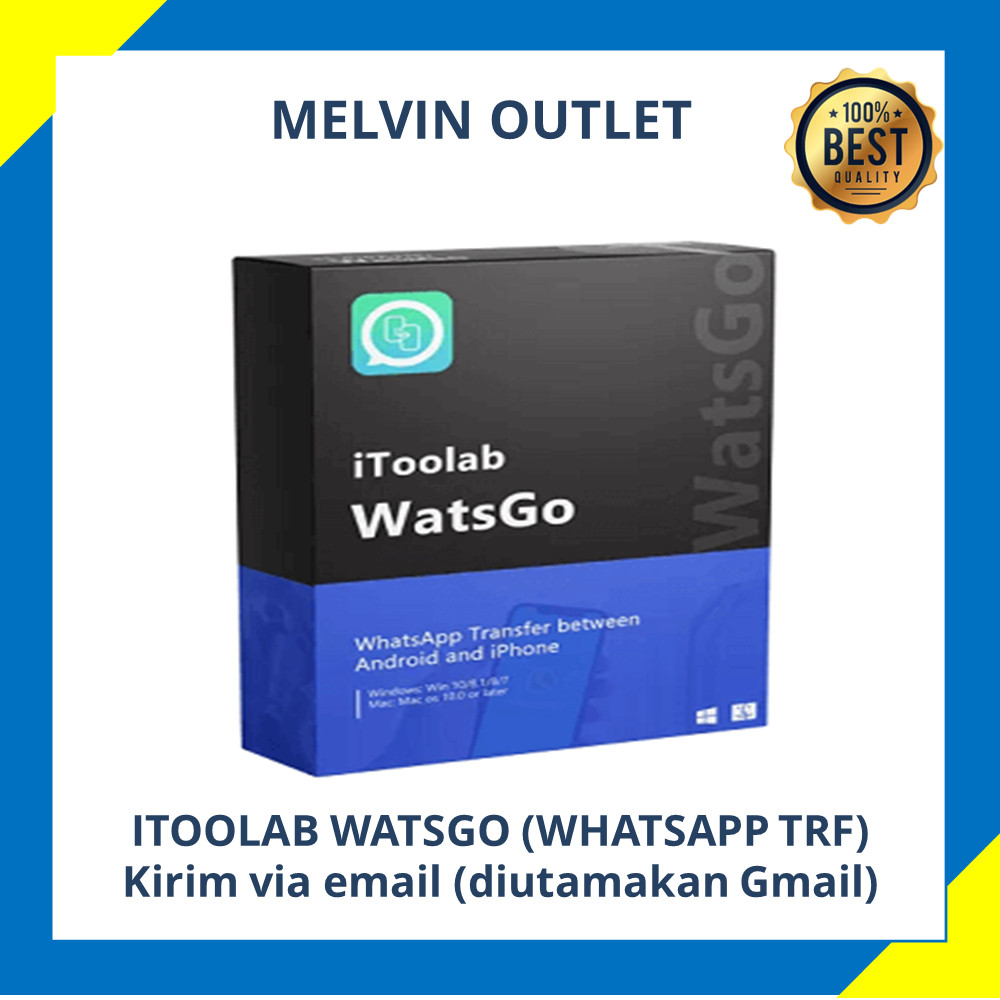 Jual ITOOLAB WATSGO - WHATSAPP TRANSFER - ANDROID | IPHONE | IPAD | PC WINDOWS | Shopee Indonesia