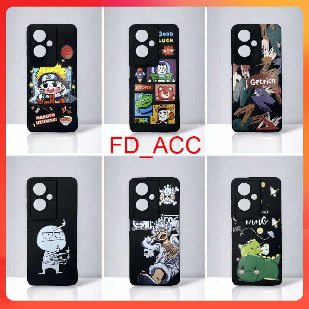 Jual FD [ INFINIX SMART 9 | HOT 50I | 50 4G | 50 PRO PLUS ] CASE SILICONE CASING CORAK GAMBAR ...