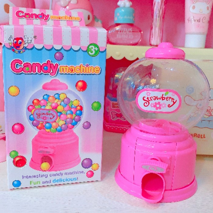 Jual Mesin Dispenser Permen / Gumball Mini untuk Anak / Mini Candy ...
