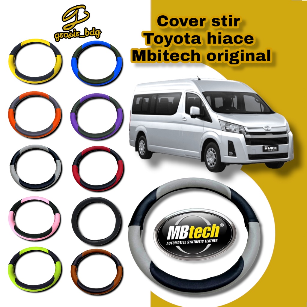Jual COVER STIR MOBIL HIACE KULIT MBTECH ORIGINAL | Shopee Indonesia
