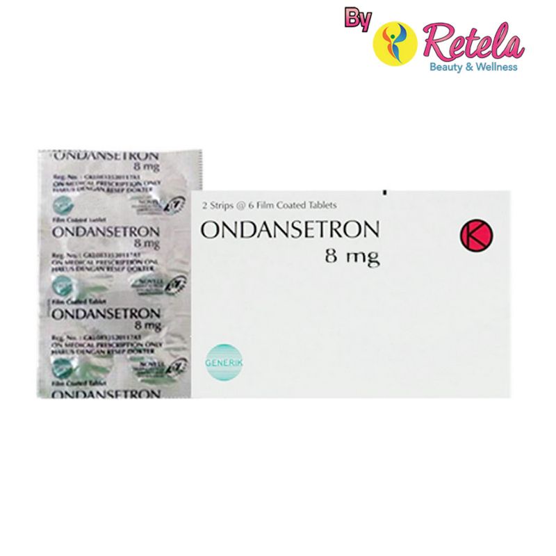 Jual ONDANSETRON 8MG 1 STRIP 6 TABLET | Shopee Indonesia