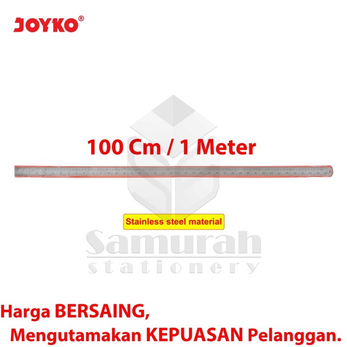 Jual Penggaris Besi Joyko 100 cm RL-ST100 / PCS / Ruller Stainless 1 ...