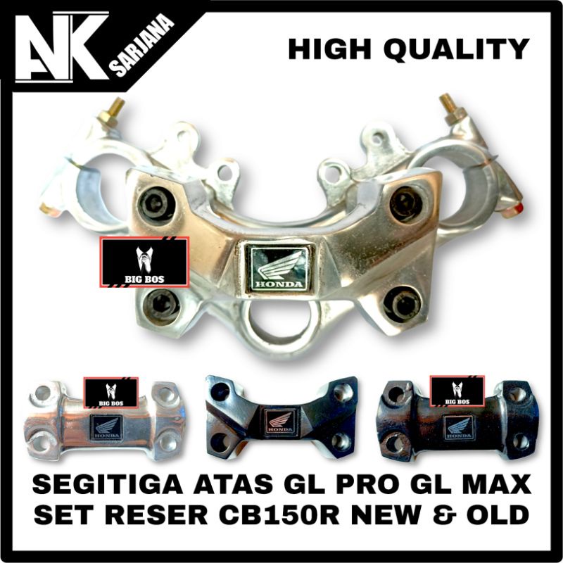 Jual SEGITIGA ATAS DUDUKAN STANG STIR HONDA GL PRO GL MAX POLES SET ...