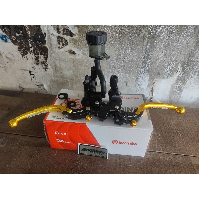 Jual master rem radial plus kopling brembo copy accossato racing kiri ...