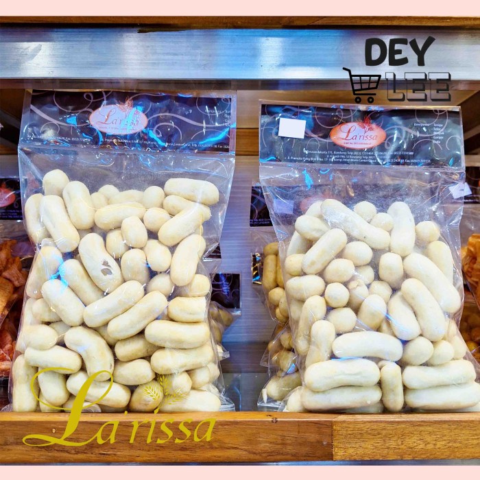 Jual LARISSA Kerupuk Getas Panjang Ikan Tenggiri Snack Cemilan Bandung ...