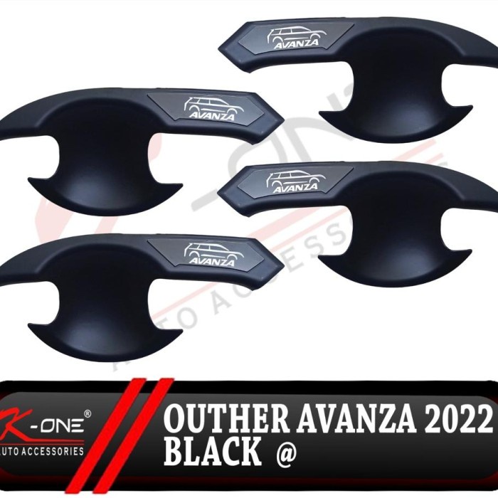 Jual Outer handle elagant hitam doff Mangkok pintu mobil Avanza 2022-2023. | Shopee Indonesia