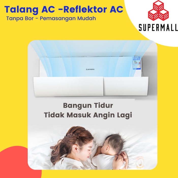 Jual AC Reflektor - Talang AC / Penahan Angin AC / Reflektor AC ...