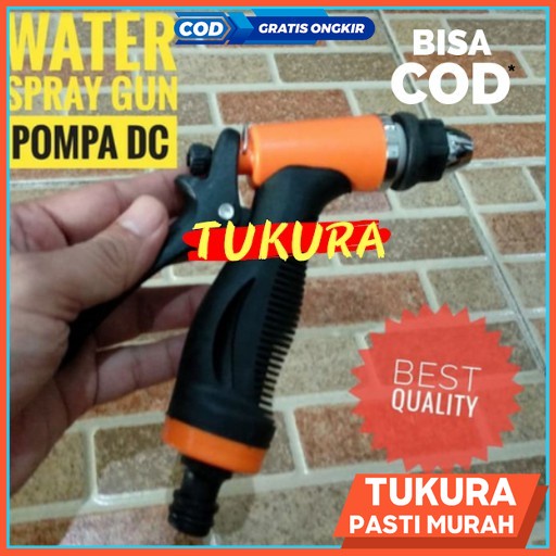 Jual Water Gun Spray Pompa DC High Pressure Tekanan Tinggi - Orange ...