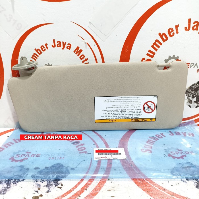Jual Sun Visor Sunvisor Kanan Kijang Innova 2004-2015 Cream Original ...