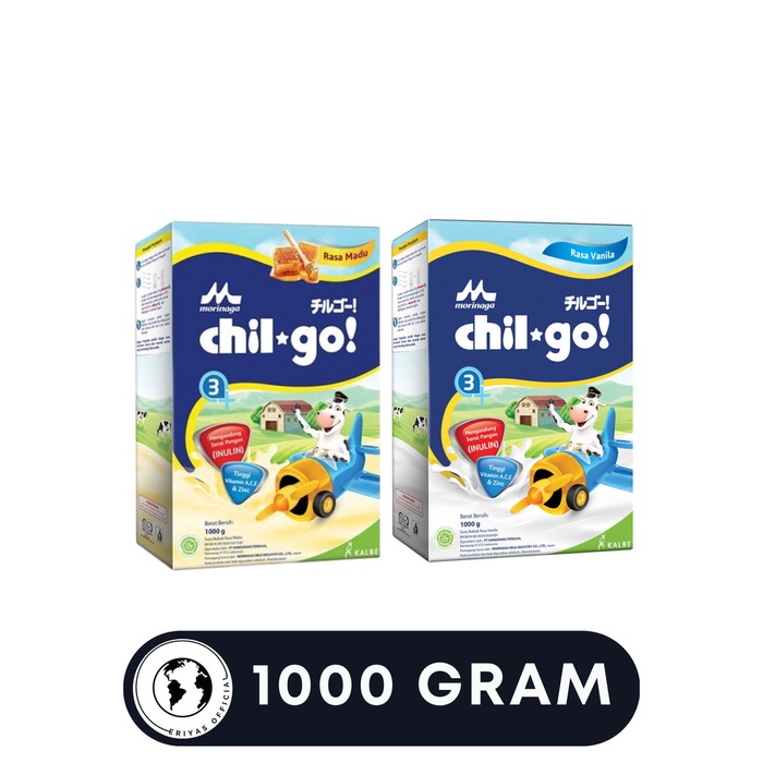Jual Susu Bubuk Chil Go Powder 3+ Plus 3-7 Tahun 950 Gr Gram - Vanila ...