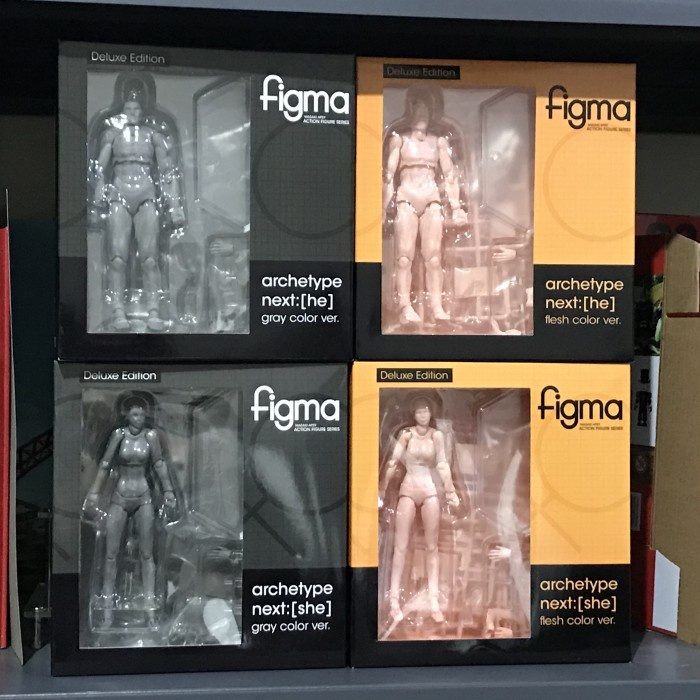 Jual Figma Archetype HE SHE MALE FEMALE Deluxe Version Include Stand ...